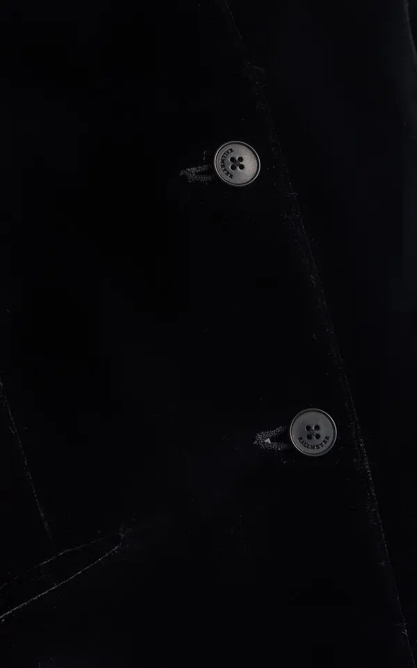 KALLMEYER Ansel Speckled Wool Shawl Blazer - Black