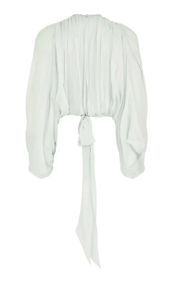 FRANCESCA MIRANDA Aire Silk Top