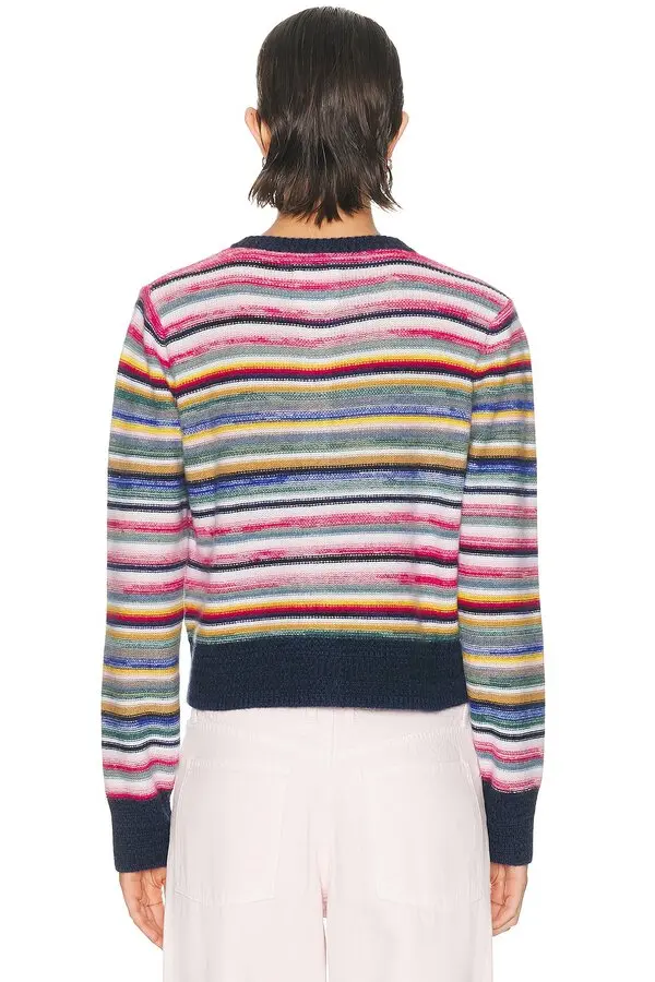 Suzie Kondi Kadira Cardigan In Navy,pink