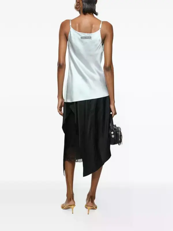 Acne Studios Shiny Satin Tank Top