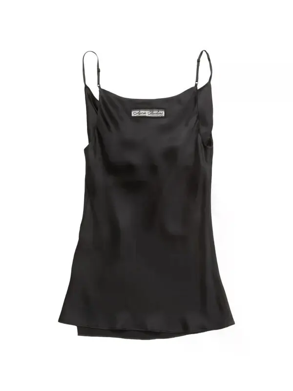 Acne Studios Shiny Satin Tank Top