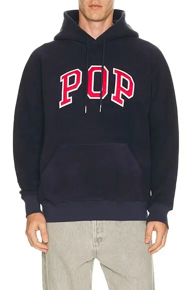 POP TRADING COMPANY Arch Logo Hoodie