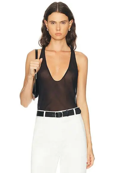 EAVES Vivian Sheer Chiffon Top