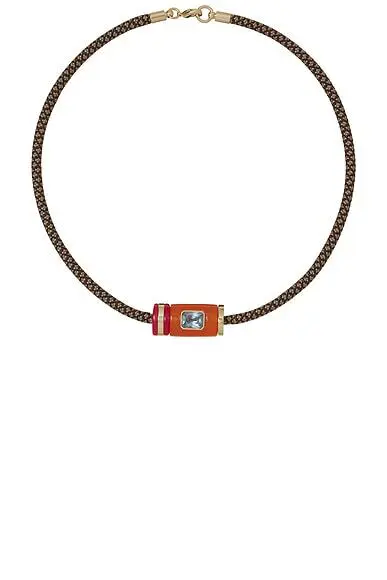 Roxanne Assoulin The Cylinder Cord Necklace