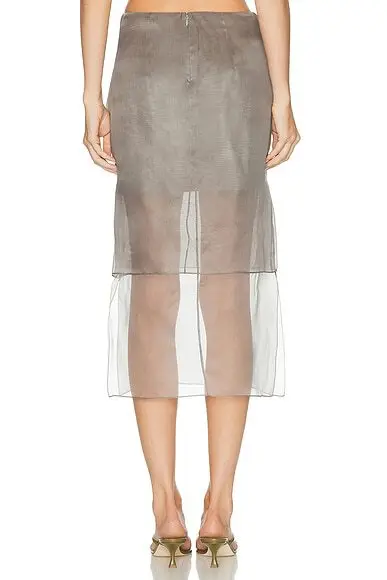 Brandon Maxwell Brett Pencil Skirt