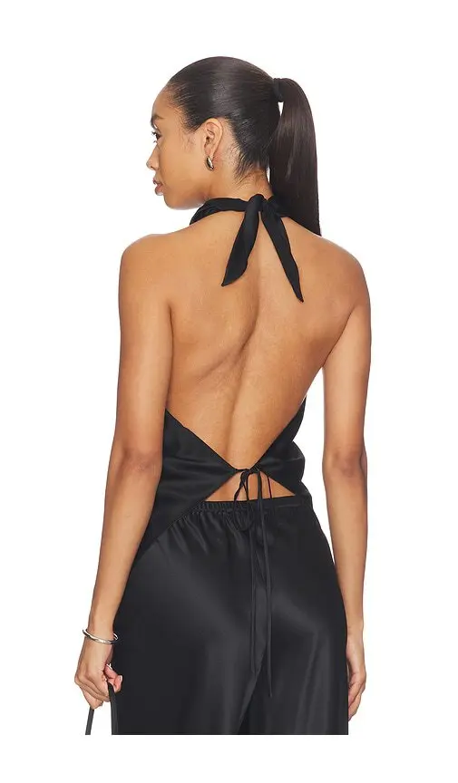 Helmut Lang Tie Scarf Top