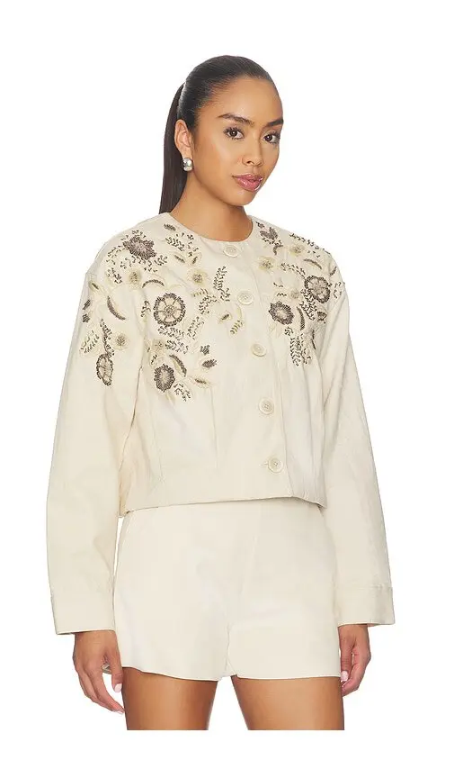 Veronica Beard Emeren Jacket In Ivory