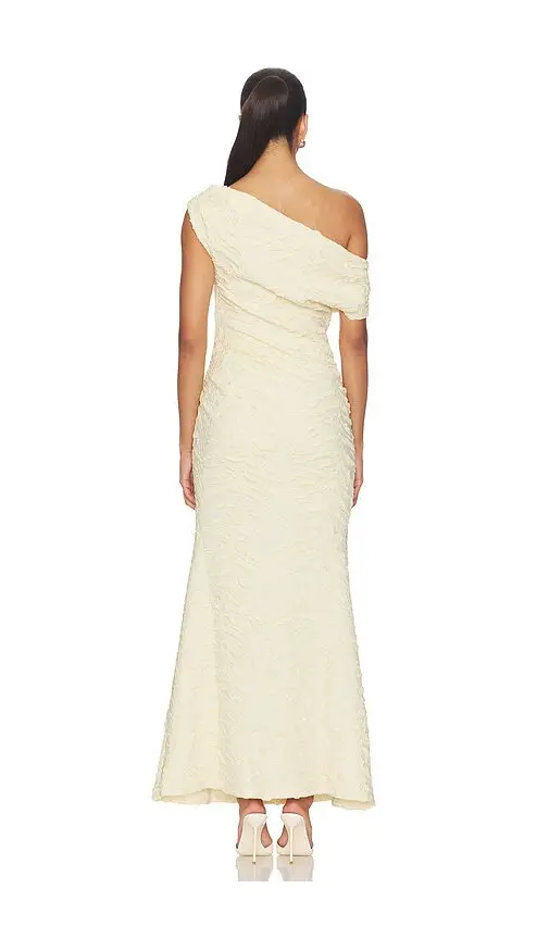 CURAAE BY ELLIATT One Shoulder Maxi Dress
