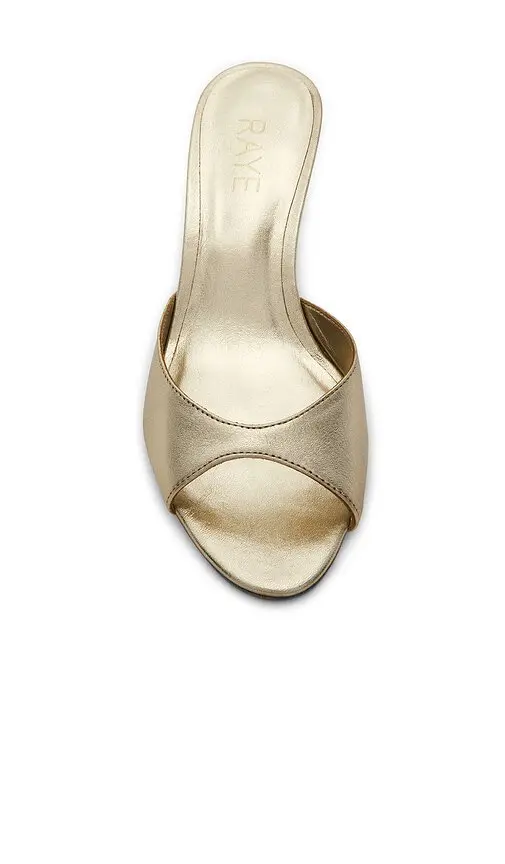 Raye Magde Sandal In Metallic Gold