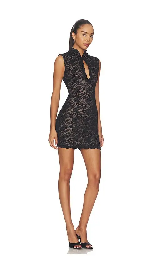 NOOKIE Mystique Highneck Mini Dress