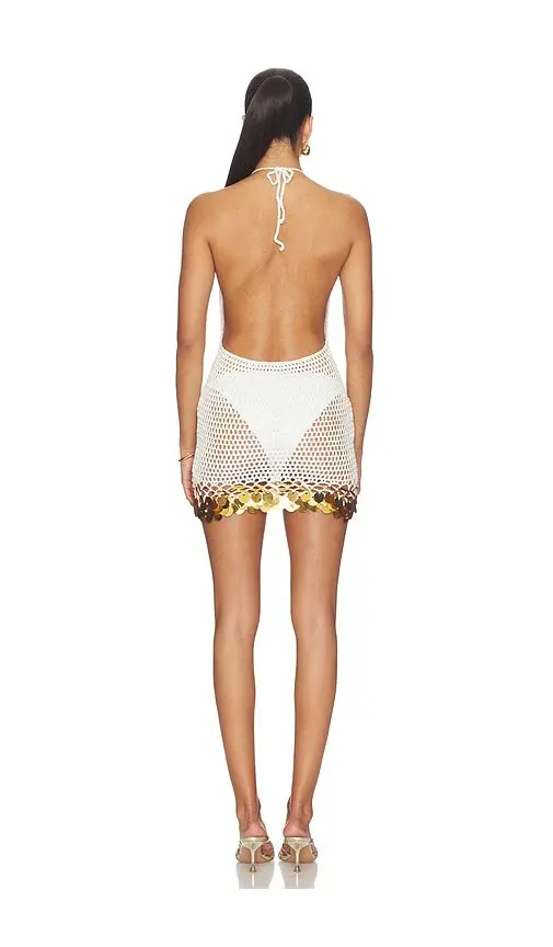 Superdown Elaranna Crochet Mini Dress