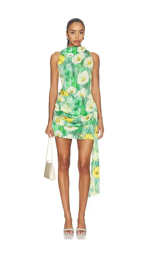 CURAAE BY ELLIATT Lilia Highneck Mini Dress