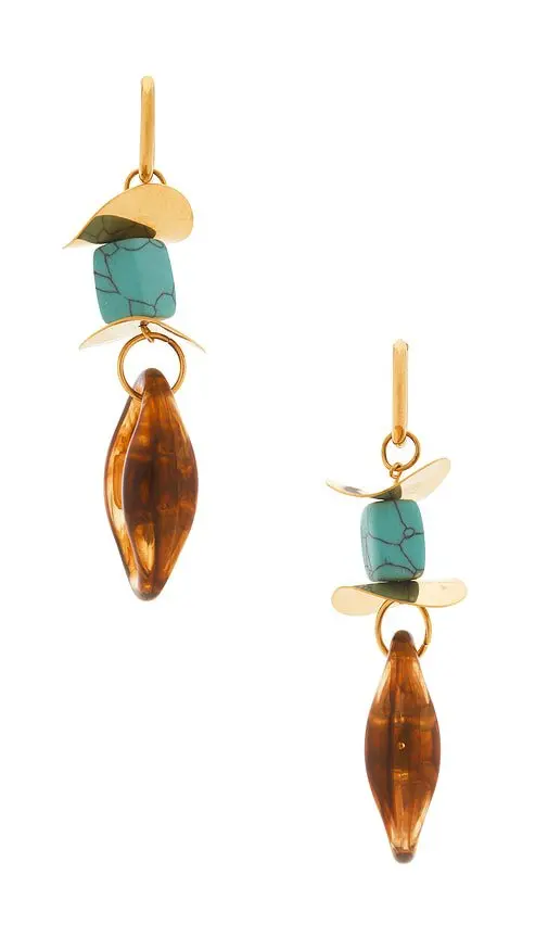 PETIT MOMENTS Acrylic Link Drop Earrings