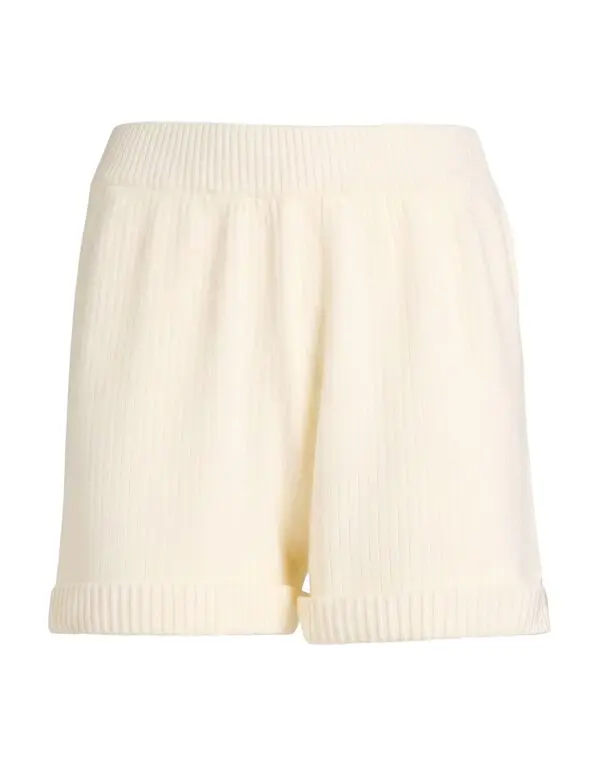 HINNOMINATE Shorts & Bermuda Shorts Ivory Size Viscose, Polyester, Polyamide