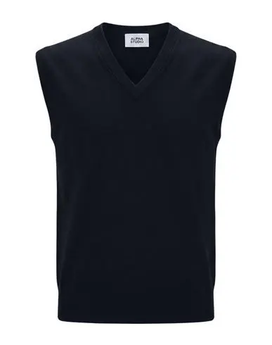Alpha Studio Sweater Midnight Size Merino Wool
