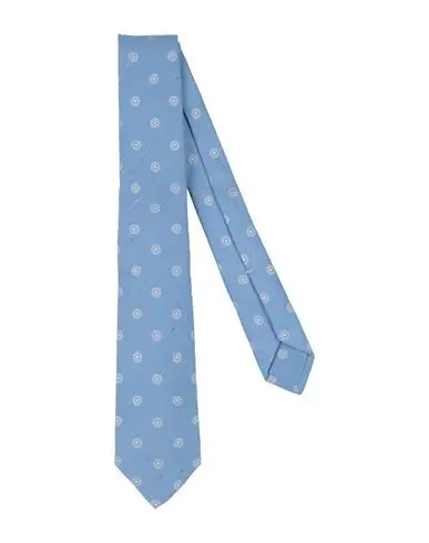 Kiton Ties & Bow Ties Sky Silk - Blue