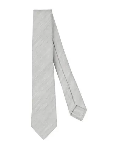 Kiton Ties & Bow Ties Sky Silk - Grey