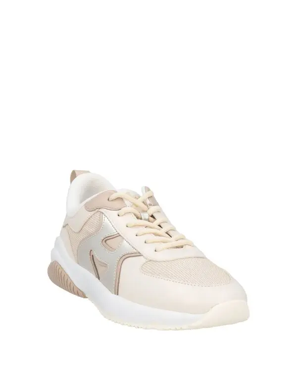 Hogan Textile And Leather Sneakers