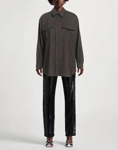P.a.r.o.s.h P. A.r. O.s. H. Shirt Dark Size Virgin Wool, Elastane