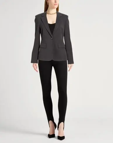 KAOS Blazer Charcoal Size Modal, Polyester, Viscose