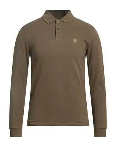 Timberland Polo Shirt Khaki Size Cotton - Beige