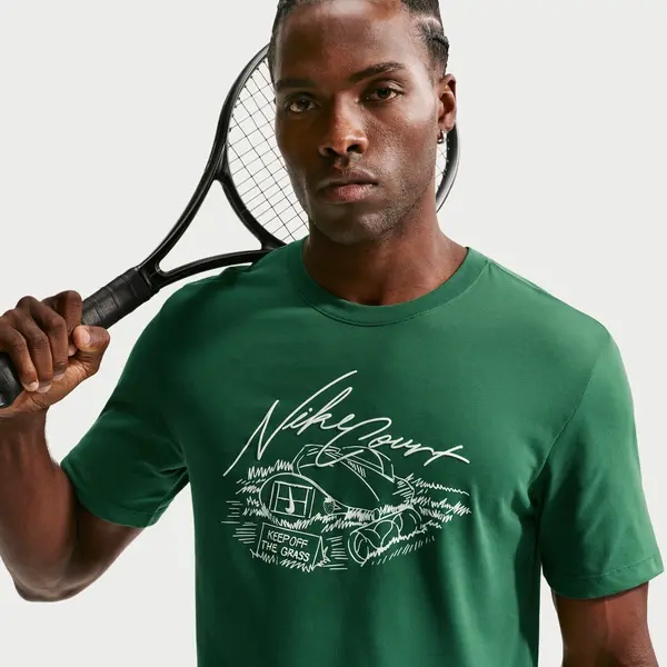 Nike Dri-fit Tennis T-shirt - Green