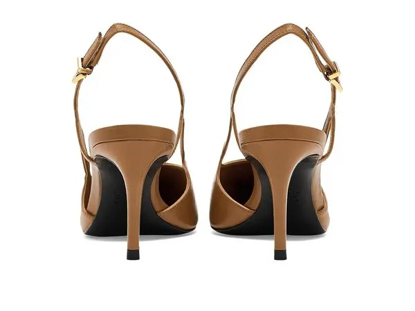 Schutz Boris Mid Shoes Almond Wood
