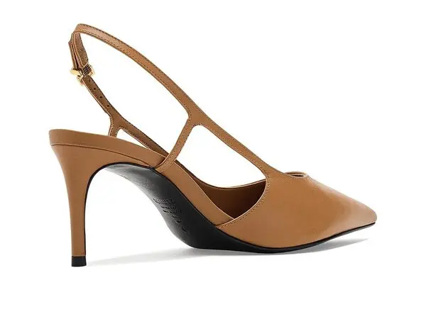 Schutz Boris Mid Shoes Almond Wood