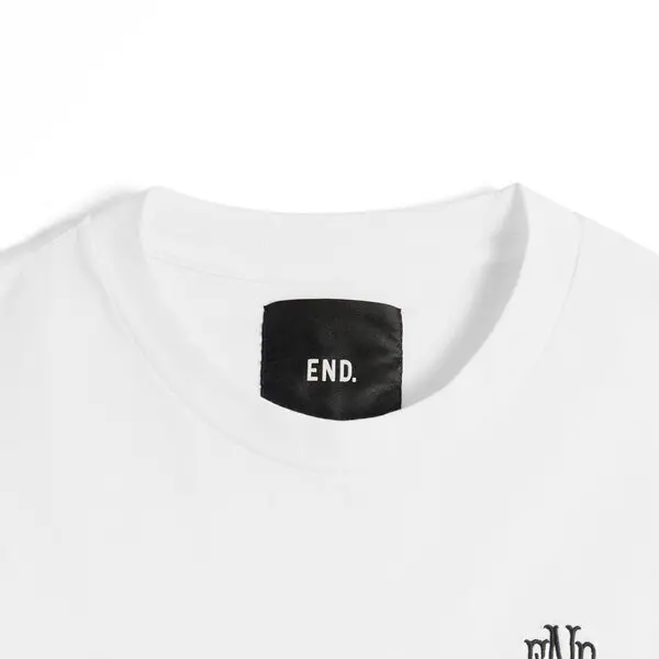 END. Monogram T-shirt - White