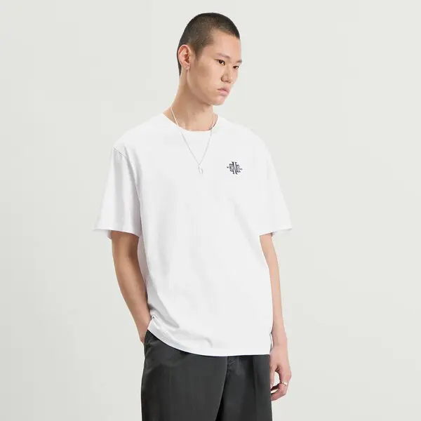 END. Monogram T-shirt - White