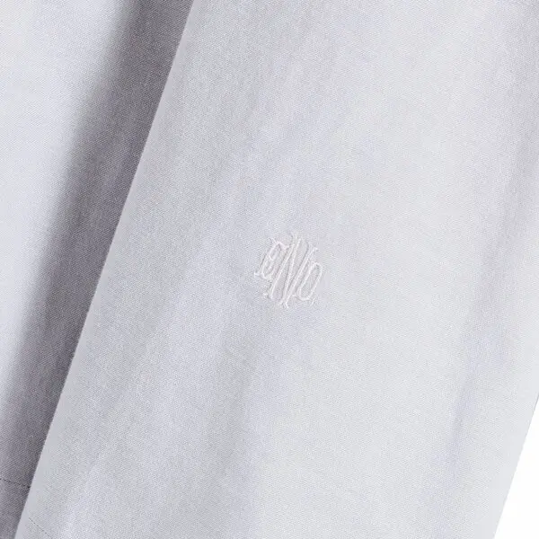 END. Fairways Long Sleeve Shirt - Ice Grey