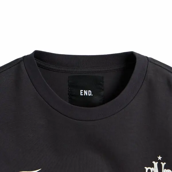 END. Airlines Short Sleeve T-shirt - Cinder Black