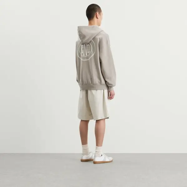 END. Leisure Zip Hoodie - Ash Grey