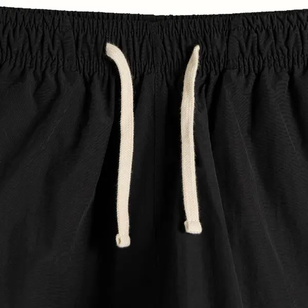 END. Flight Drawstring Short - Black