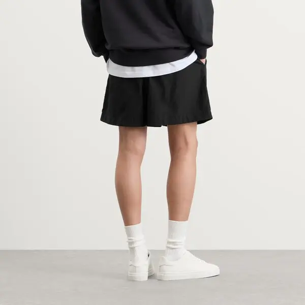 END. Flight Drawstring Short - Black