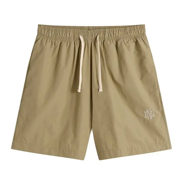 END. Flight Drawstring Shorts - Silt
