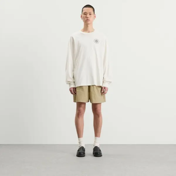 END. Flight Drawstring Shorts - Silt