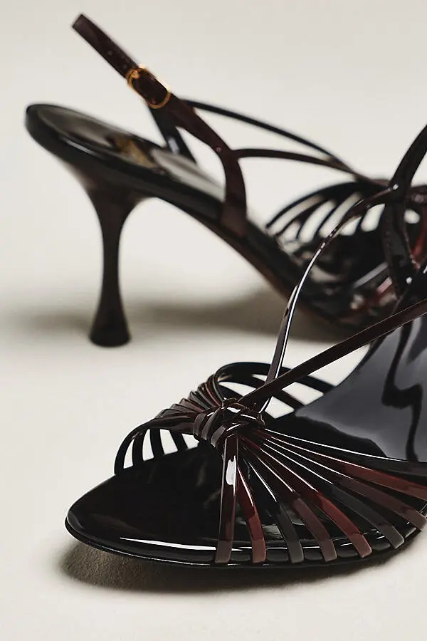 Jeffrey Campbell Galaxia Slgback Heels - Brown