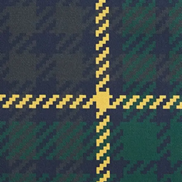 Harrods Medium Tartan Logo Pouch