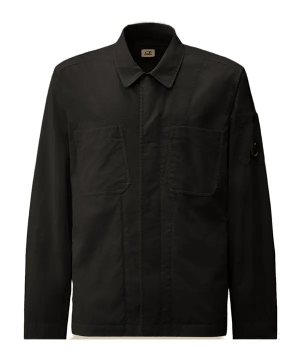 C.P. COMPANY Long-sleeved Casual Jacket - Black