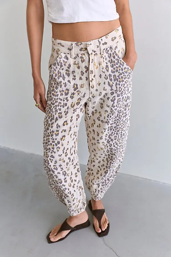 Citizens Of Humanity Ciela Printed Balloon Utility Pants