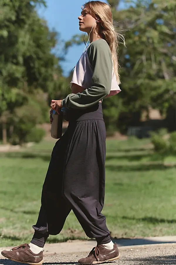 Free People Tempo Fold Down Jogger Pants