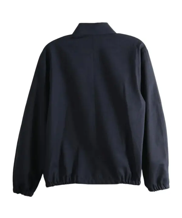 Auralee Hopsack Zip Blouson