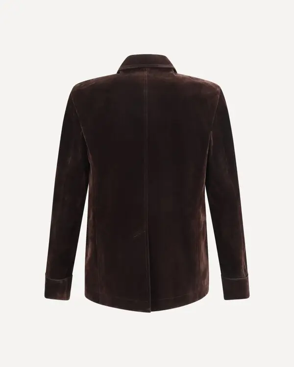 TOM FORD Embroidered Piping Patch-pocket Blazer - Black