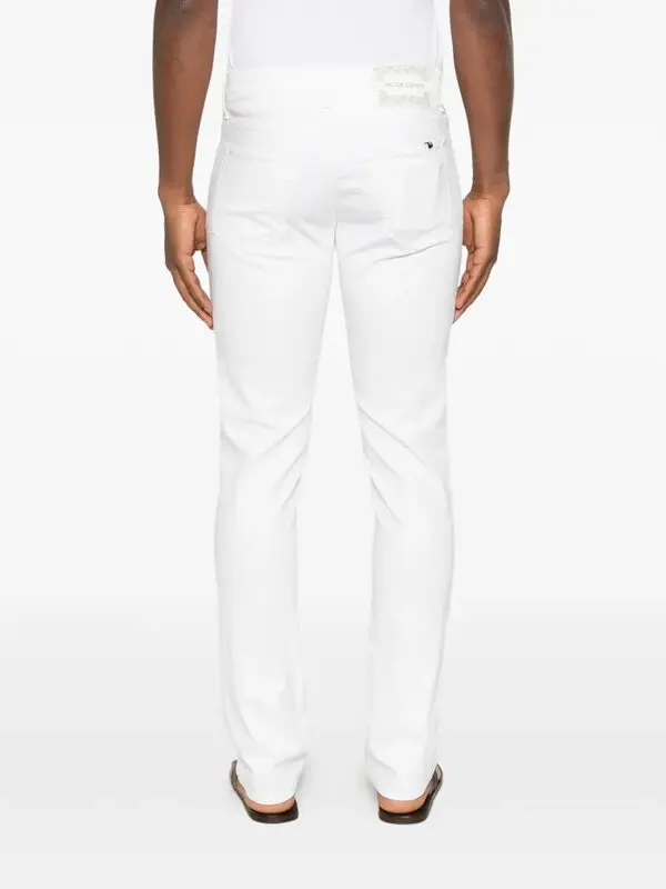 Jacob Cohen Logo-patch Five-pocket Jeans