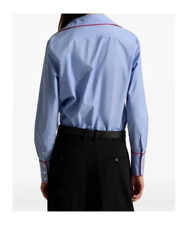 Polo Ralph Lauren Contrast-piping Stretch Shirt