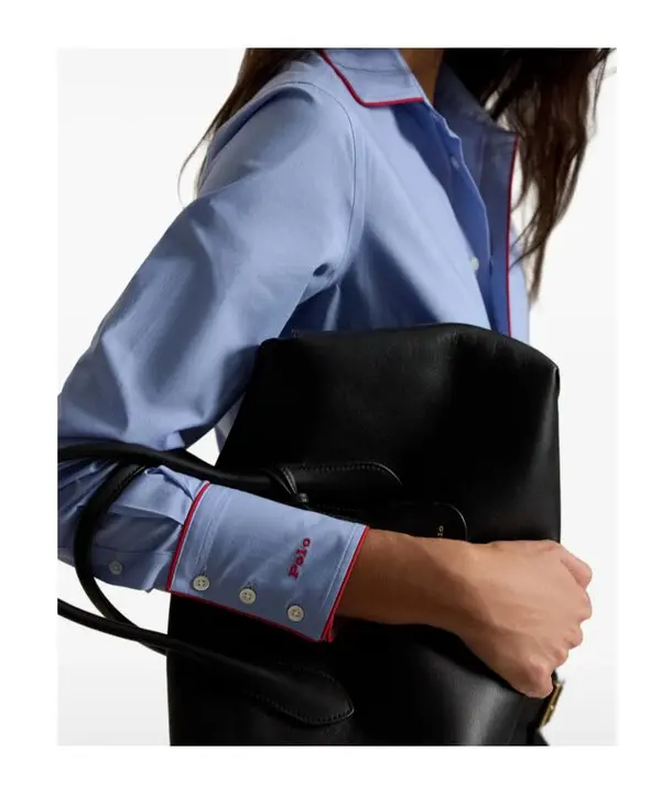 Polo Ralph Lauren Contrast-piping Stretch Shirt