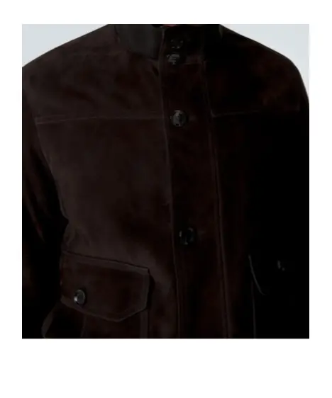 Brioni Suede Bomber Jacket