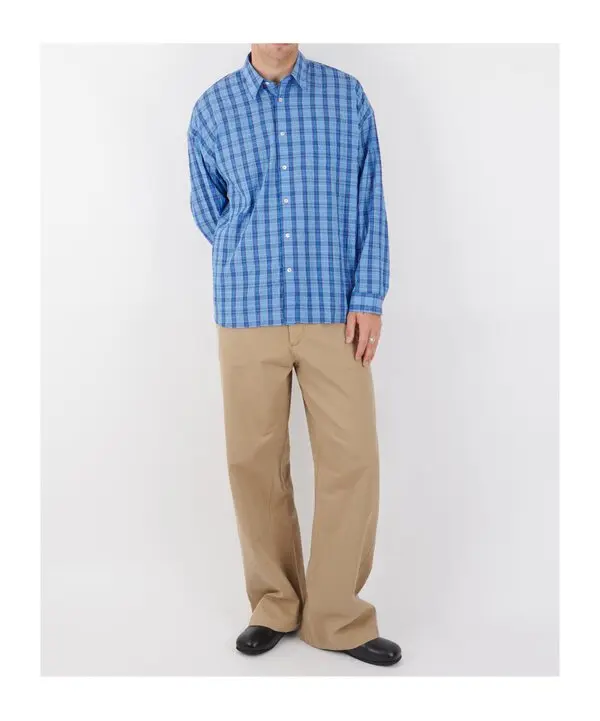 SUNFLOWER Long-sleeved Plaid Shirt