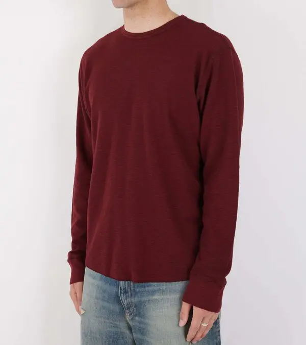 SUNFLOWER Waffle Long-sleeved T-shirt